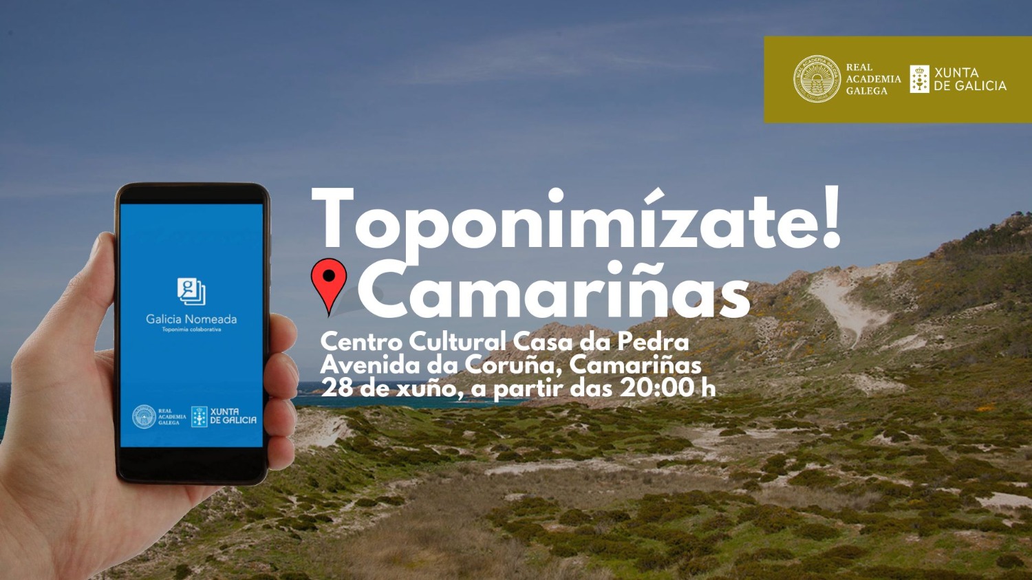 Toponimízate chega este venres a Camariñas á procura de colaboradores ...